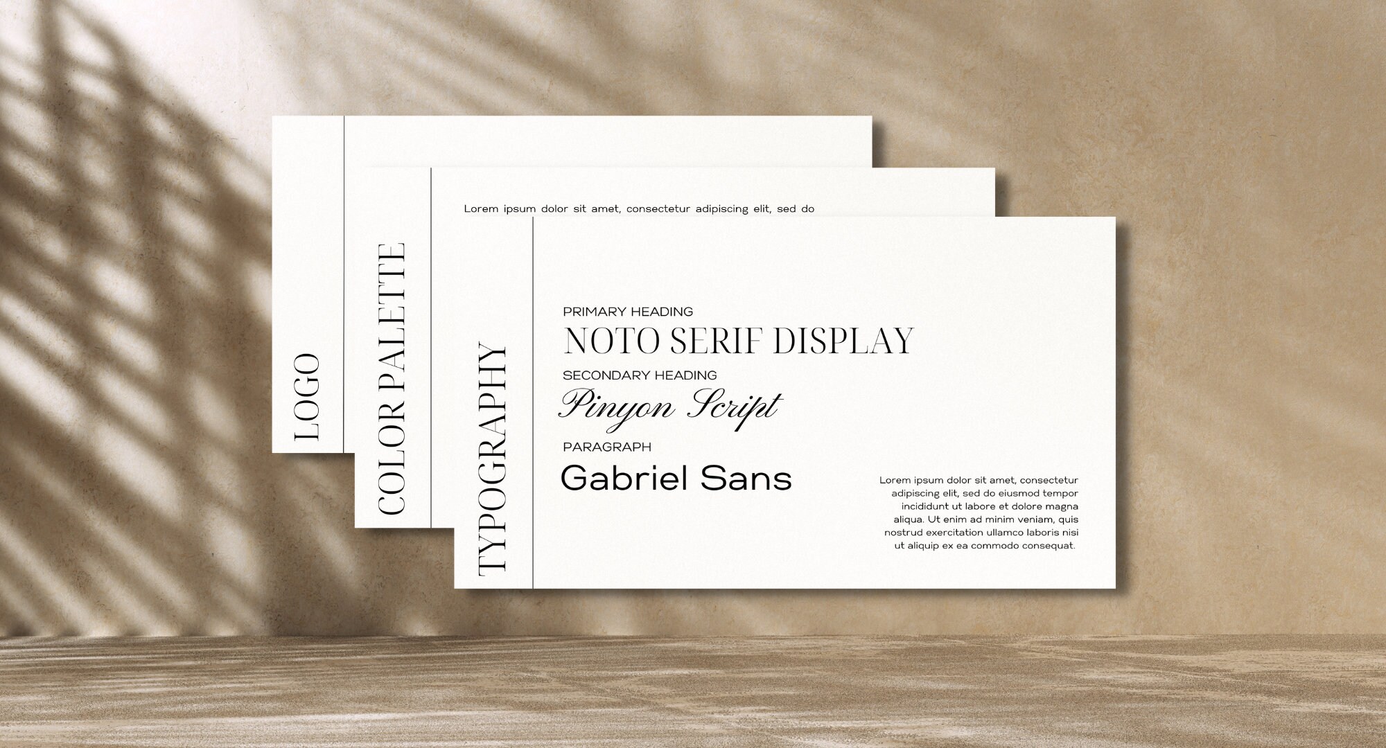 Minimal Brand Guidelines Template - Etsy