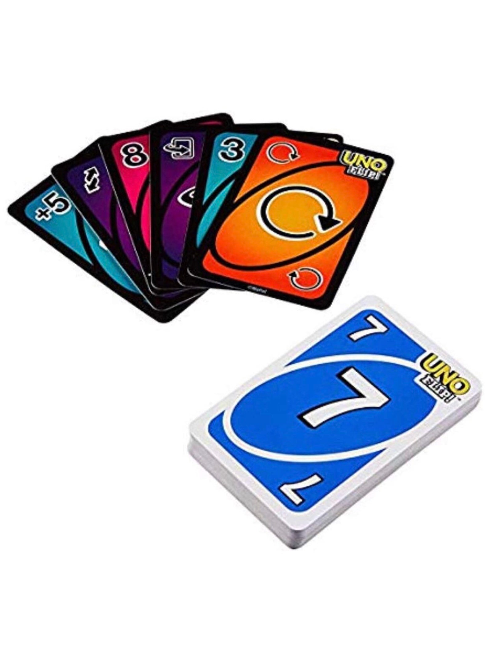 Mattel Uno Flip Card Game Classic Party Game for 2-10 Players | Etsy