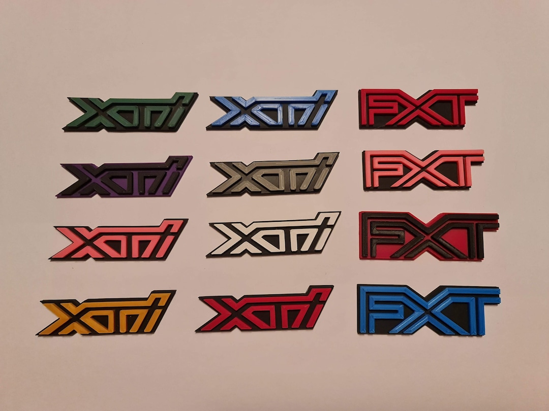 Xti, Fxt and Xvi Badges - Etsy