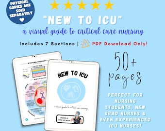 Critical Care Study Guide Bundle Nursing - Etsy