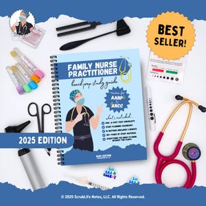 The 2025 Family Nurse Practitioner Board Prep Study Guide | Spiral ...