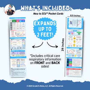 Mechanical Ventilation Pocket Card | New to ICU® Quick Reference ...