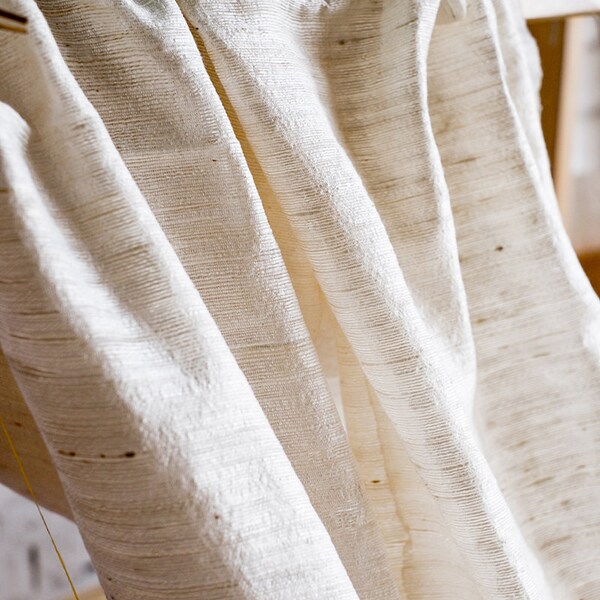 Raw Silk Fabric - Etsy