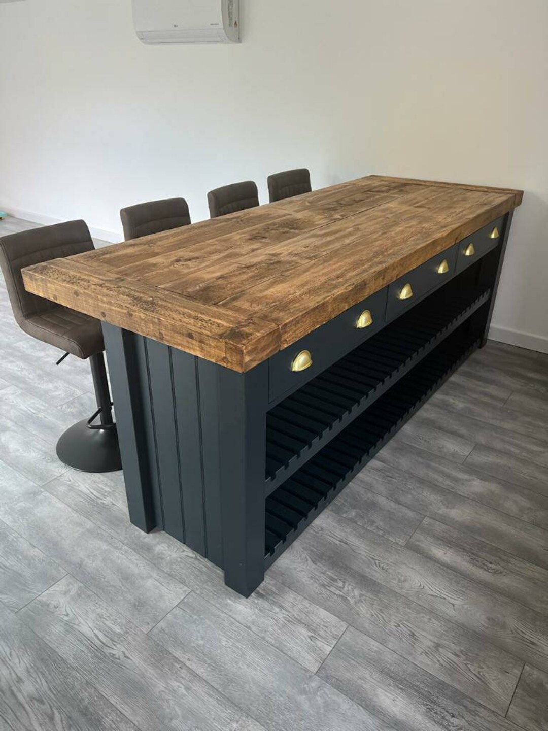 Butcher Block Kitchen Island Breakfast Bars Made to Order. - Etsy Australia