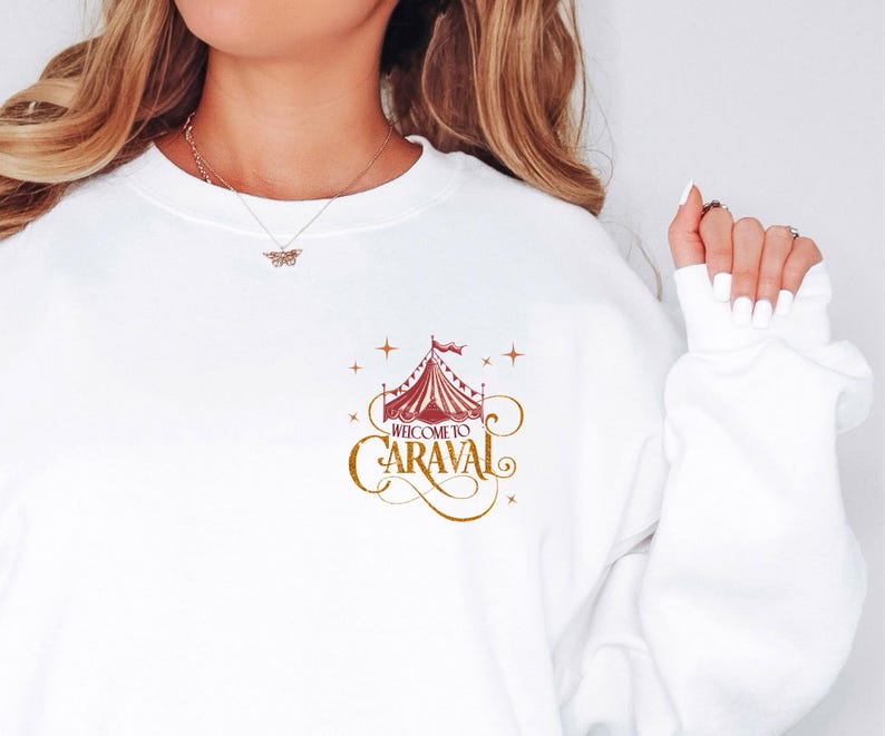 Caraval Sweatshirt | Bookish Fantasy Merch | Stephanie Garber Inspired ...