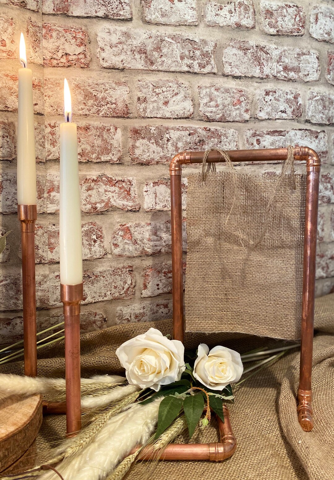 Copper Table Number Frame - Etsy