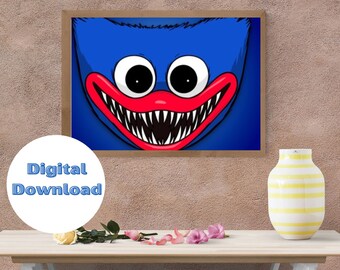 Buy Huggy Wuggy Wall Art Online In India - Etsy India