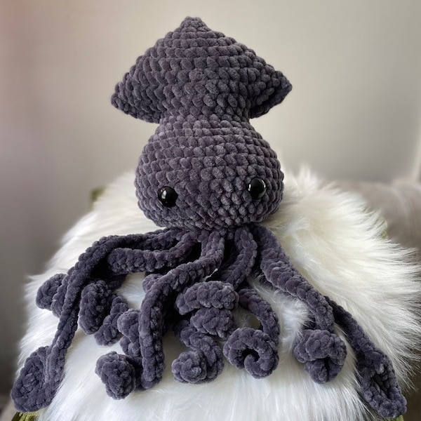 Stuffed Animal Squid - Etsy