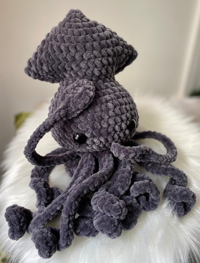 Large Squid - Etsy