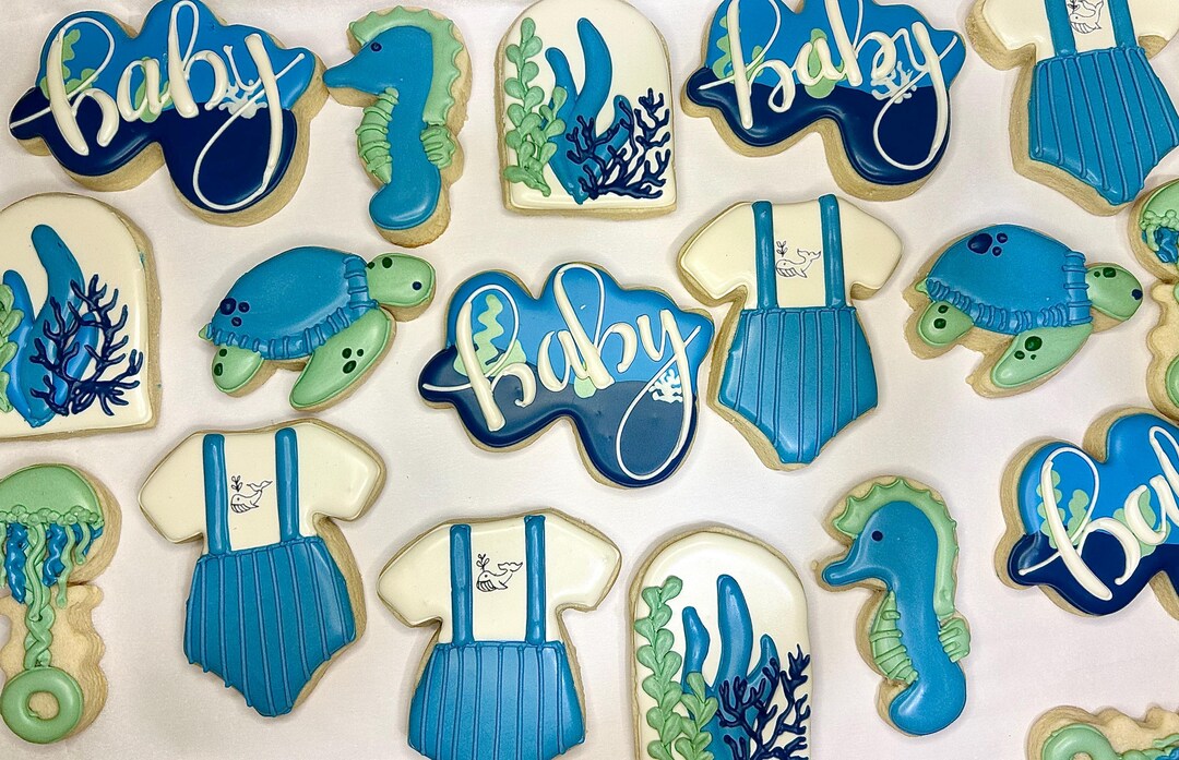 Under the Sea Custom Cookies - Etsy
