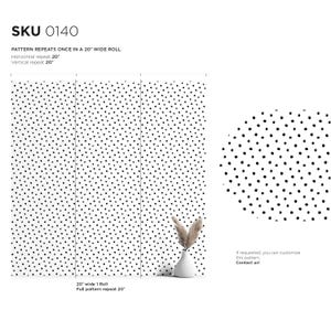 Polka Dot Peel & Stick Wallpaper - Removable Dotted Self-adhesive Cozy ...