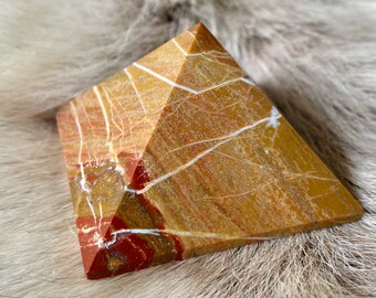 Pink Jasper Pyramid - Etsy