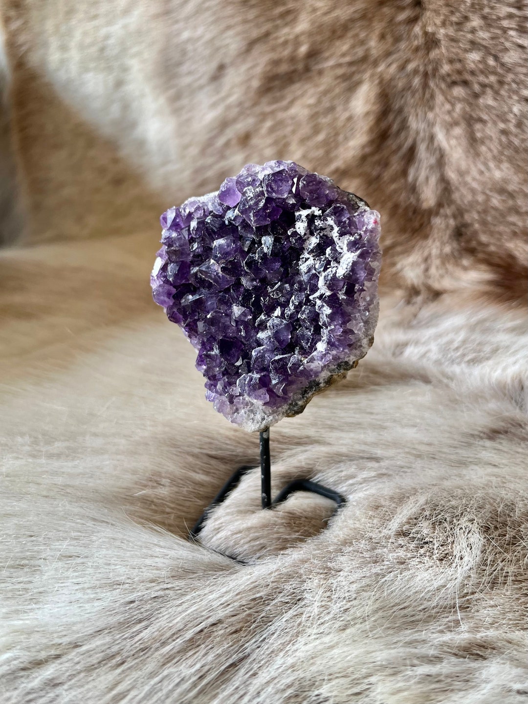 Amethyst Druse on Feet - Etsy