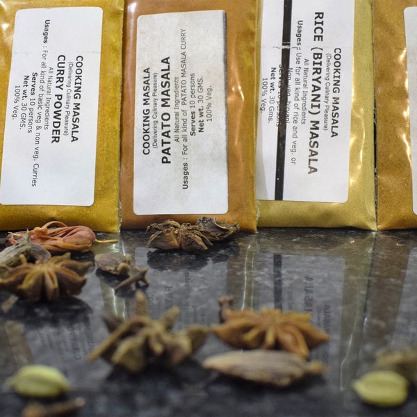 Indian Spice Kit - Etsy UK