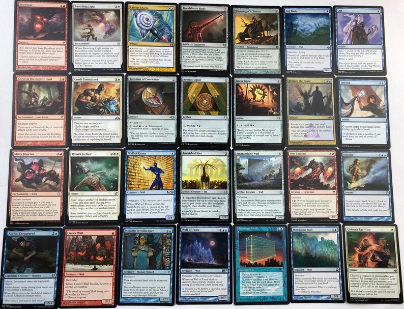 MTG EDH Pramikon Sky Rampart Walls Tribal Deck | Etsy