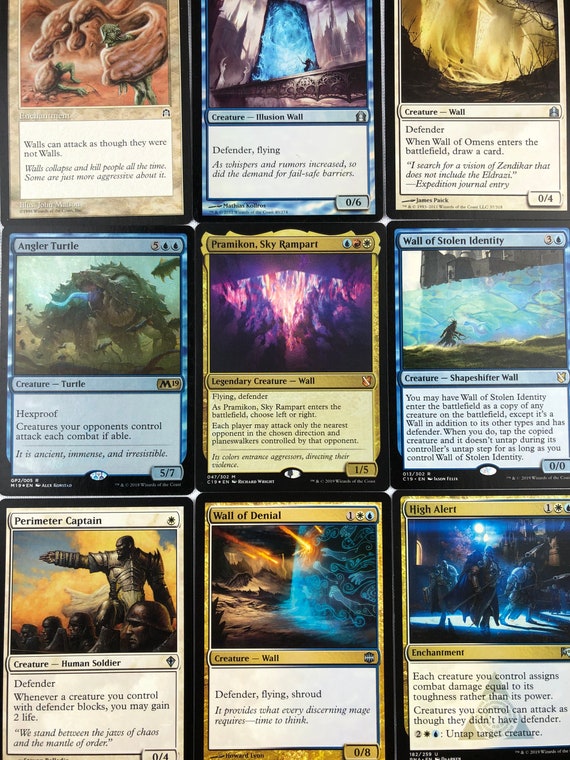 MTG EDH Pramikon Sky Rampart Walls Tribal Deck | Etsy