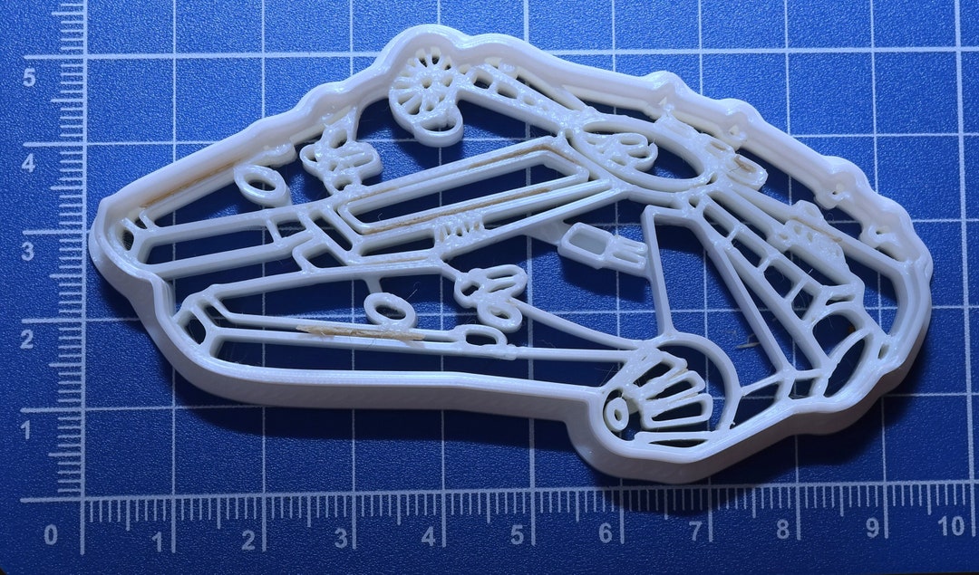 Starwars Inspired Millennium Falcon Cookie or Fondant Cutter 3d Printed ...