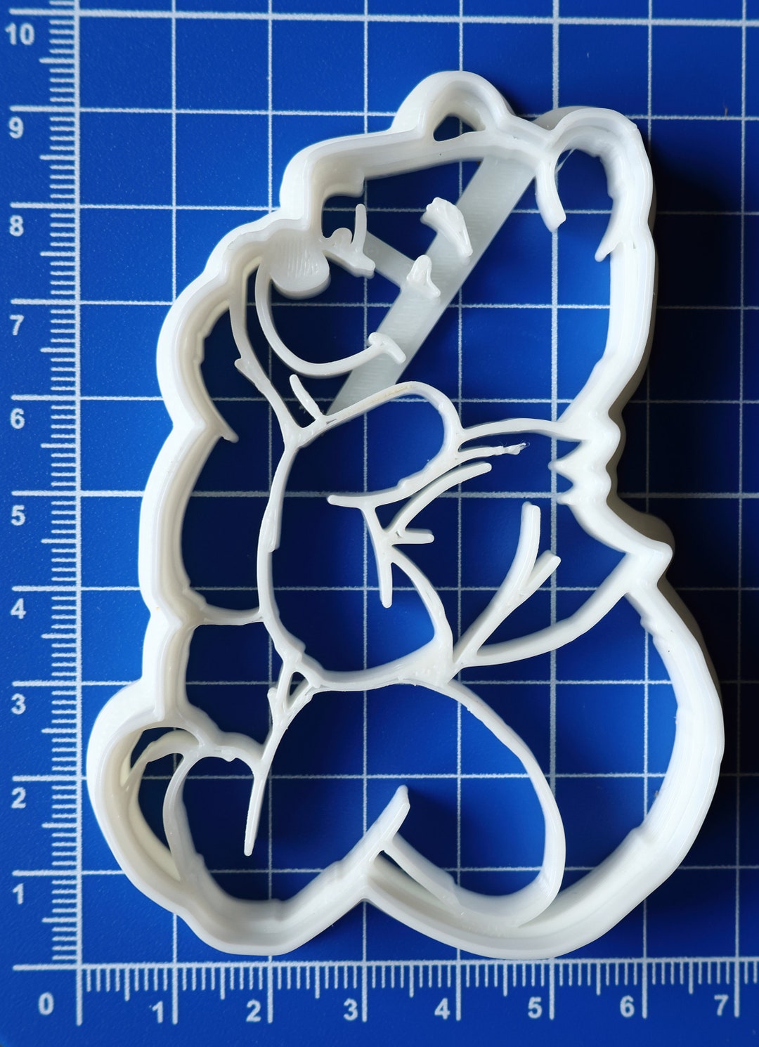 Winnie the Pooh Sitting Cookie / Fondant Cutter 3d Printed - Etsy