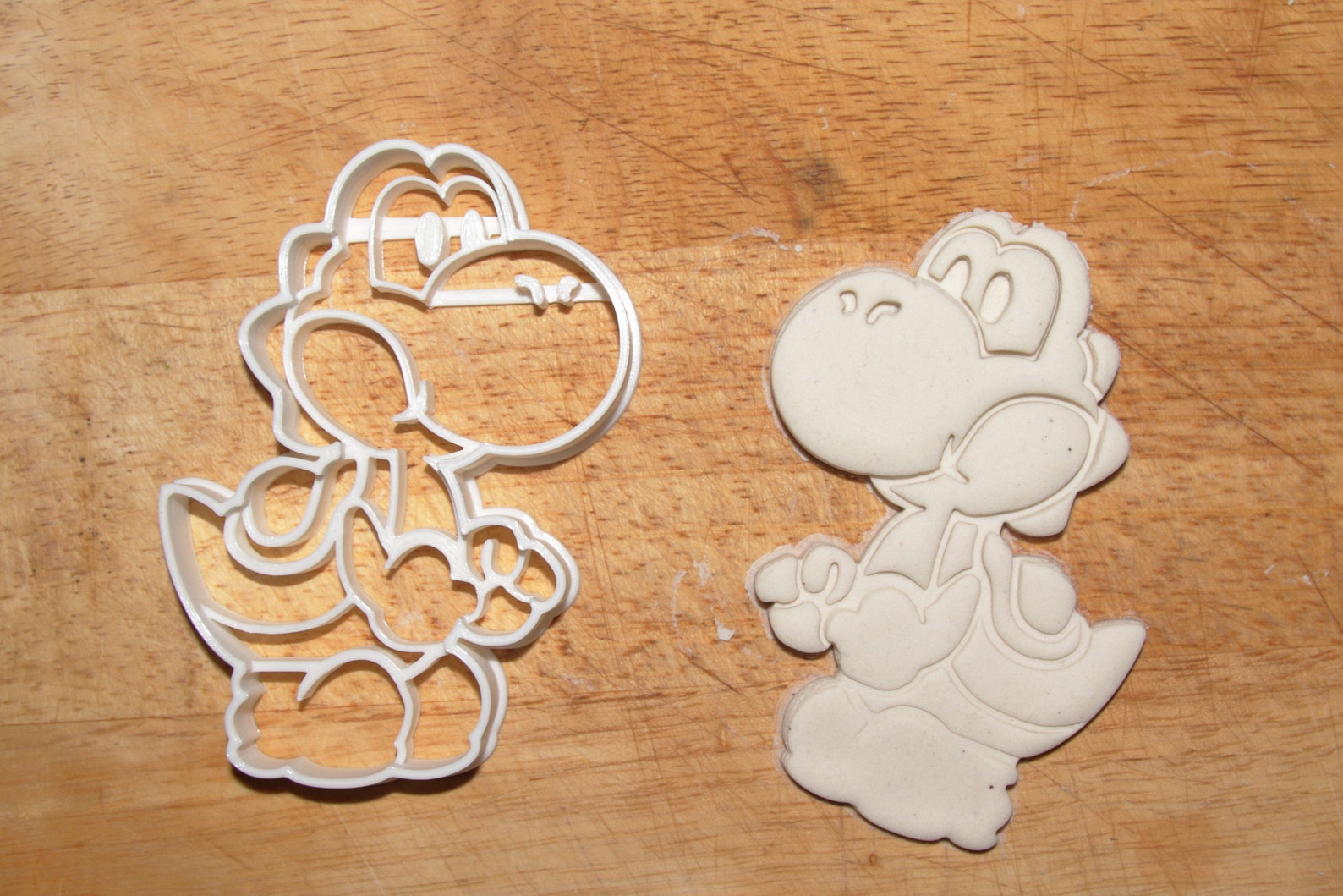Yoshi Cookie or Fondant Cutter 3d Printed - Etsy