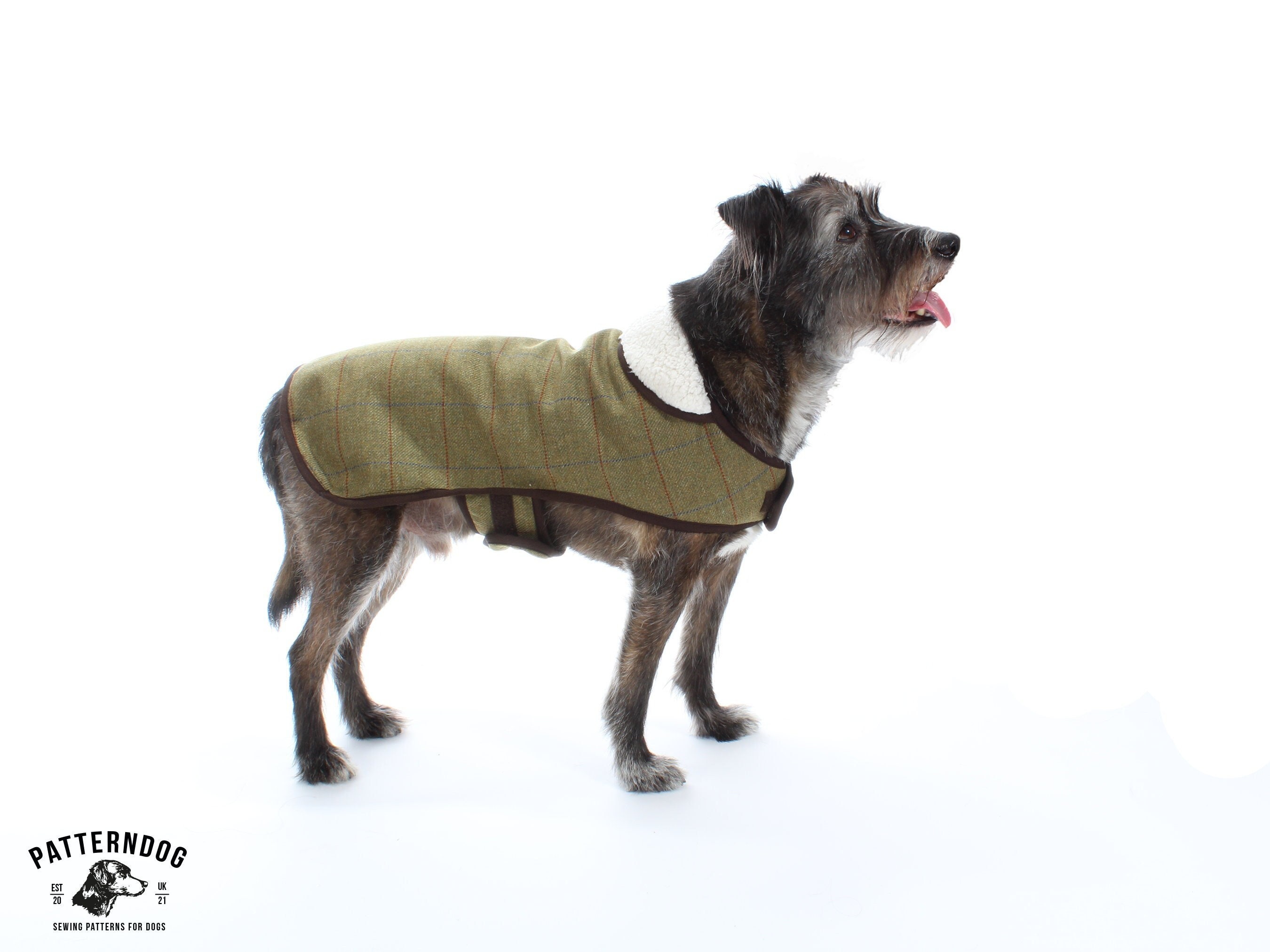 Dog Tweed Coat PDF Sewing Pattern Sizes XXS to 3XL (8 Sizes) Instant ...