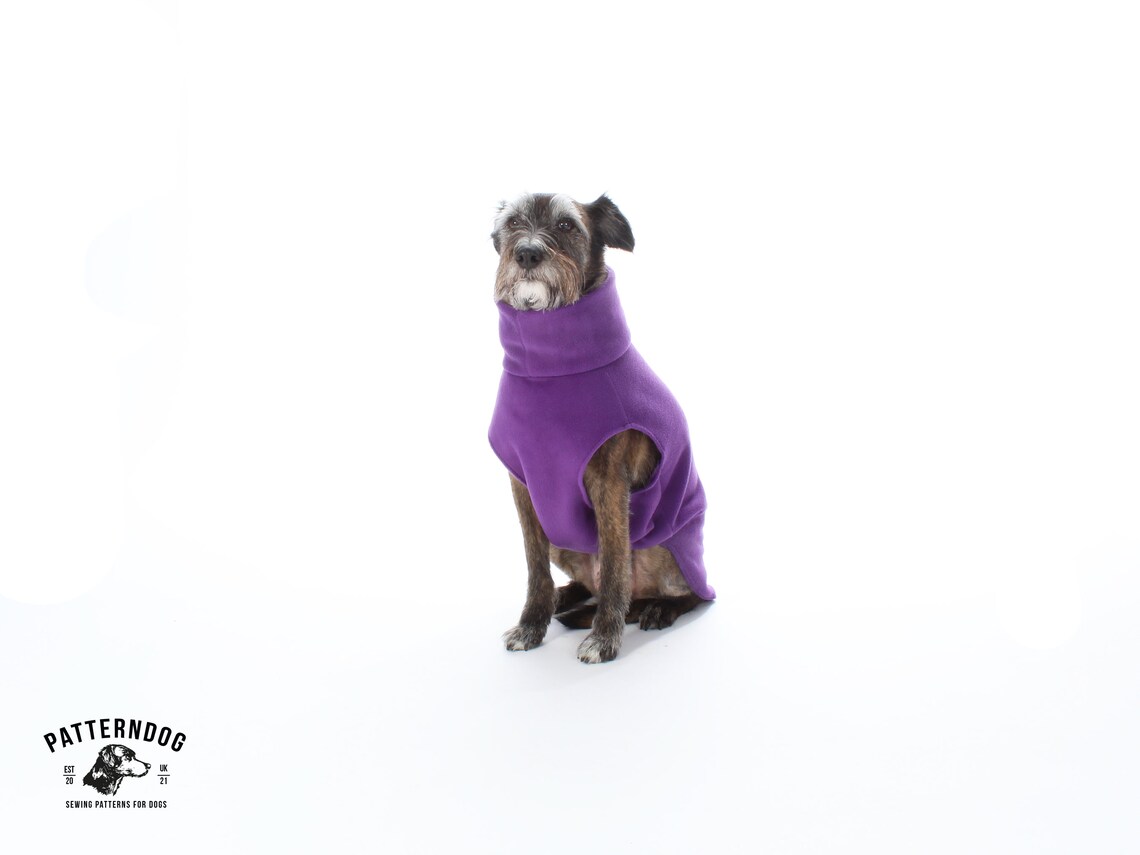 Dog Fleece Polo PDF Sewing Pattern Sizes XXS to 3XL | Etsy