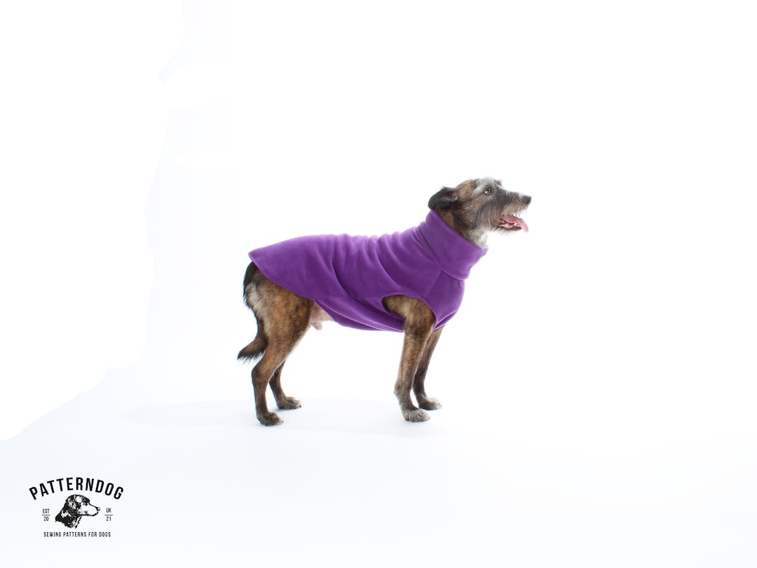 Dog Fleece Polo PDF Sewing Pattern Sizes XXS to 3XL (8 Sizes) Instant ...