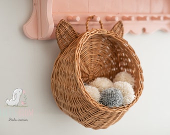 Wicker Basket Bear - Etsy