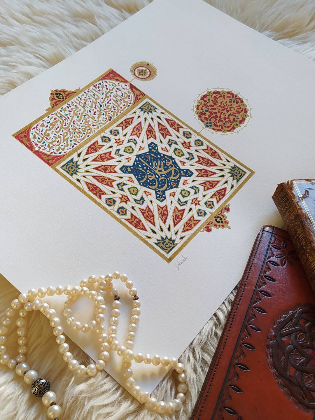 Islamic Painting, Hand Painted Islamic/arabic Calligraphy Art, Islamic ...