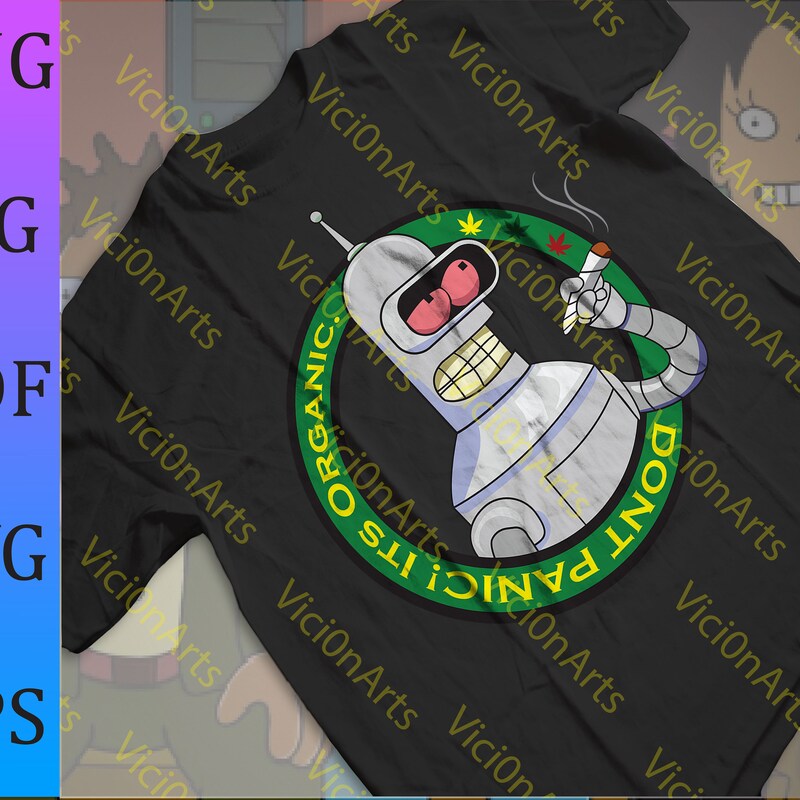 Futurama Bender Svg - Etsy