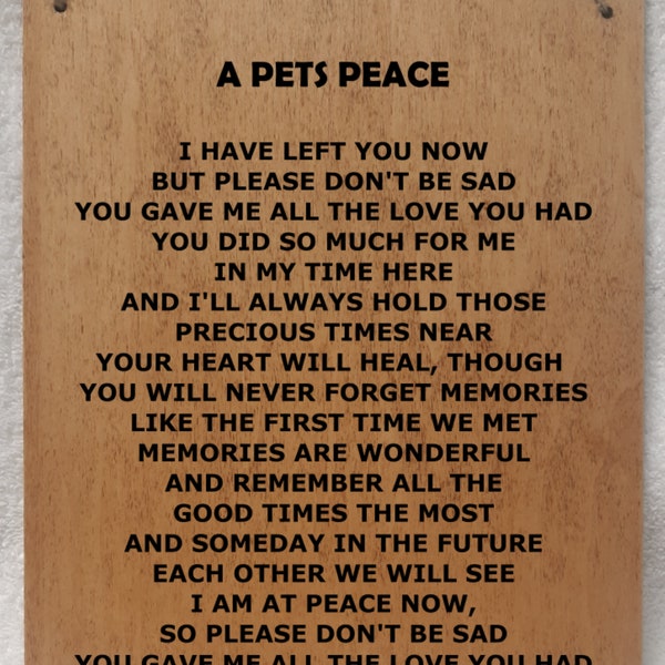 Pet Death - Etsy