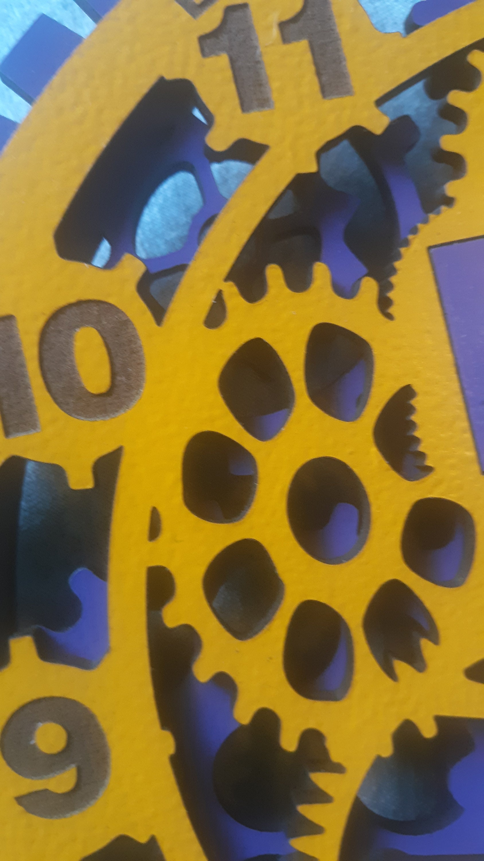 LSU Tigers Steampunk Clock, Steampunk Wall Clock, LSU Football , Wood ...