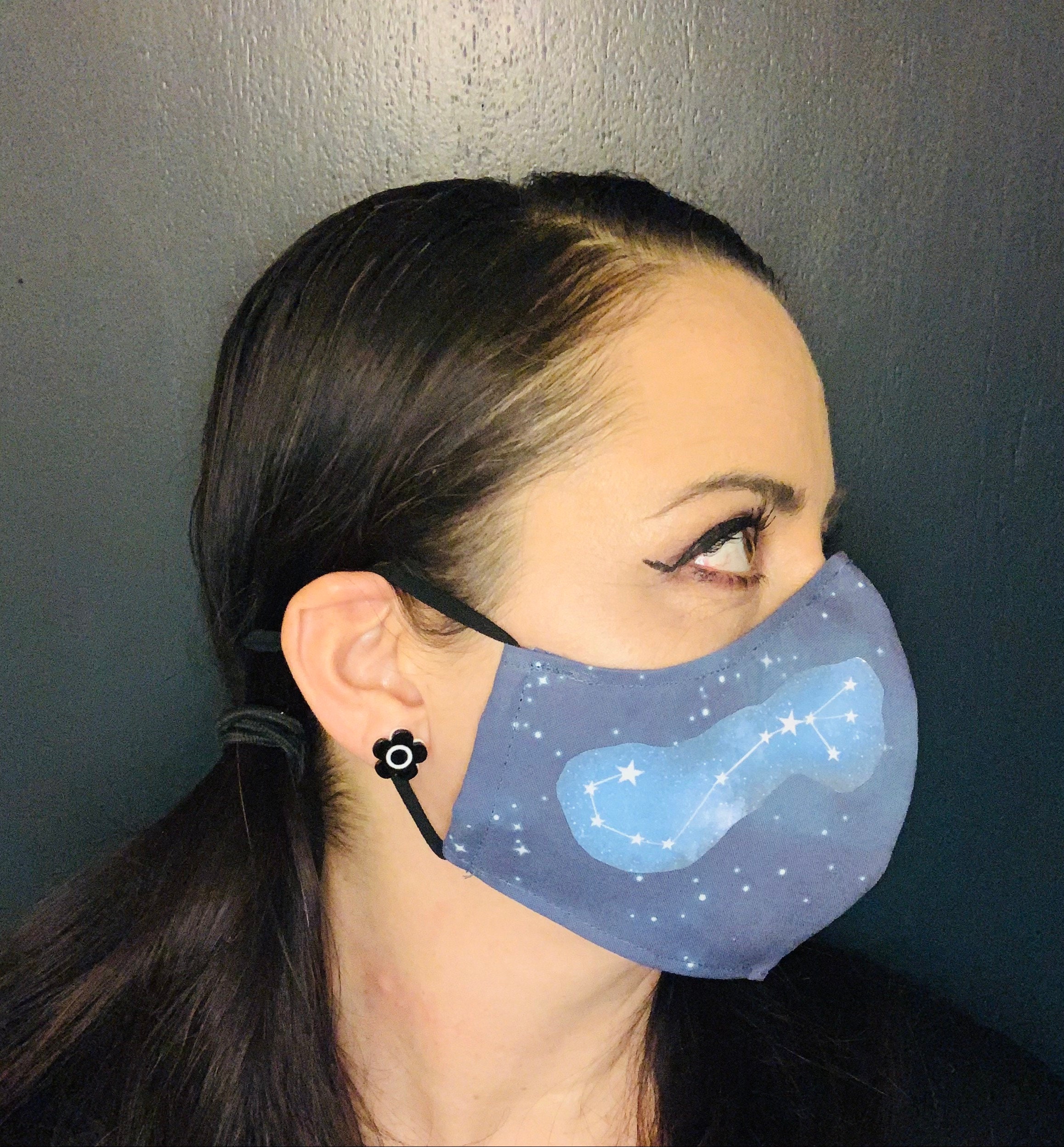 Scorpio Face / Zodiac Face Mask / Face Covering / Washable / | Etsy