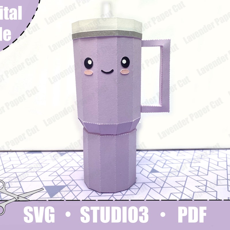 Stanley Cup 3d Paper Svg - Etsy