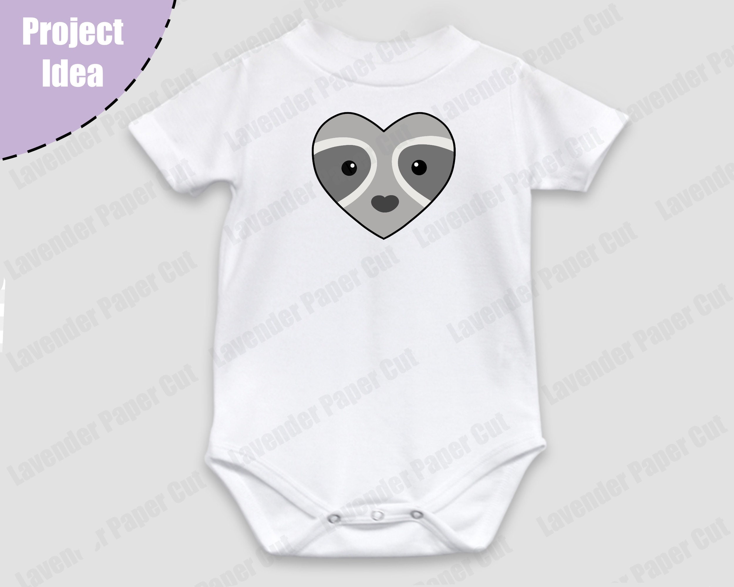 Raccoon Heart Face Sublimation PNG and SVG, Valentine's Day Animal With ...