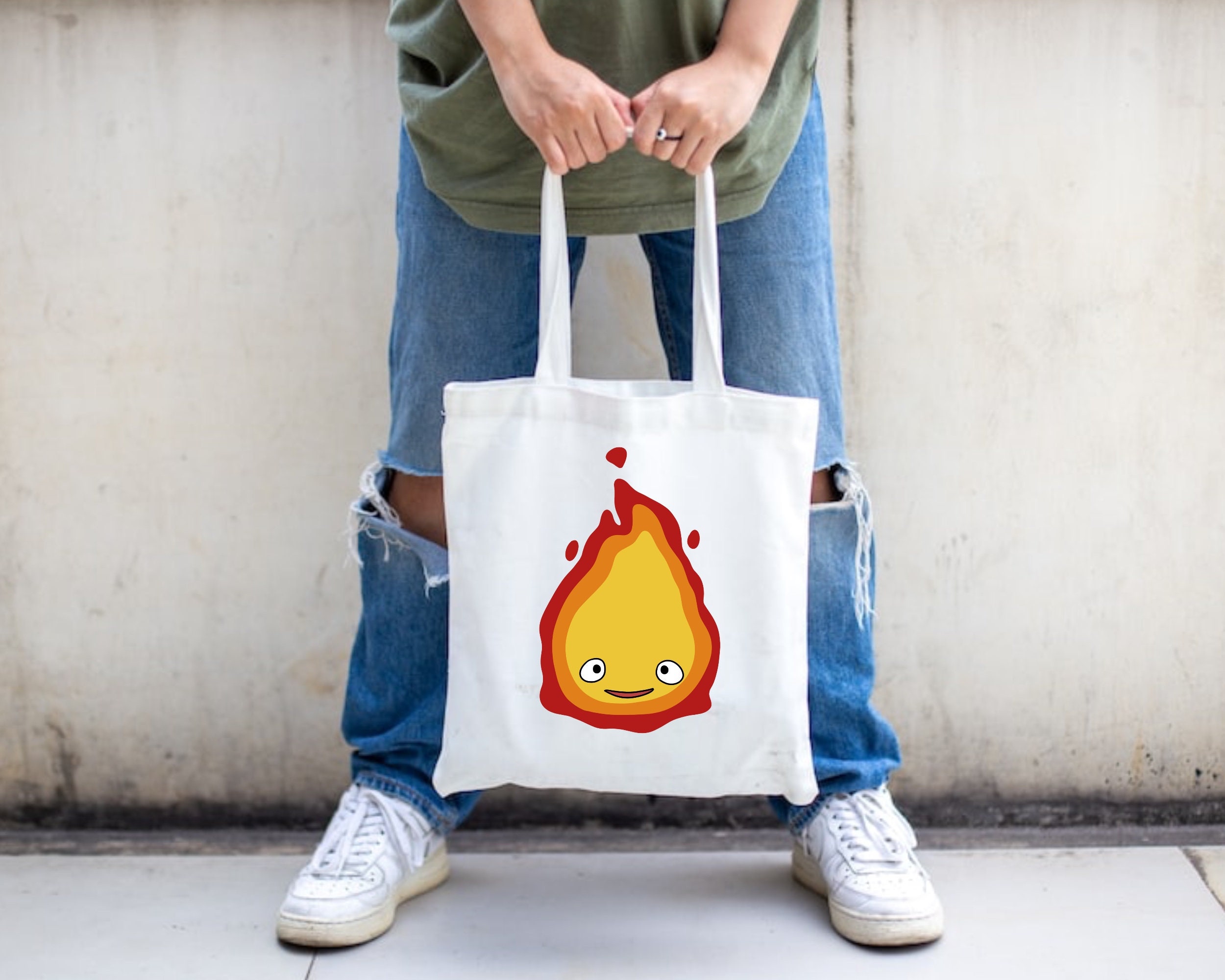 Calcifer Fire Demon SVG, Layered Anime Design, JPG PNG Cut File, Cricut ...