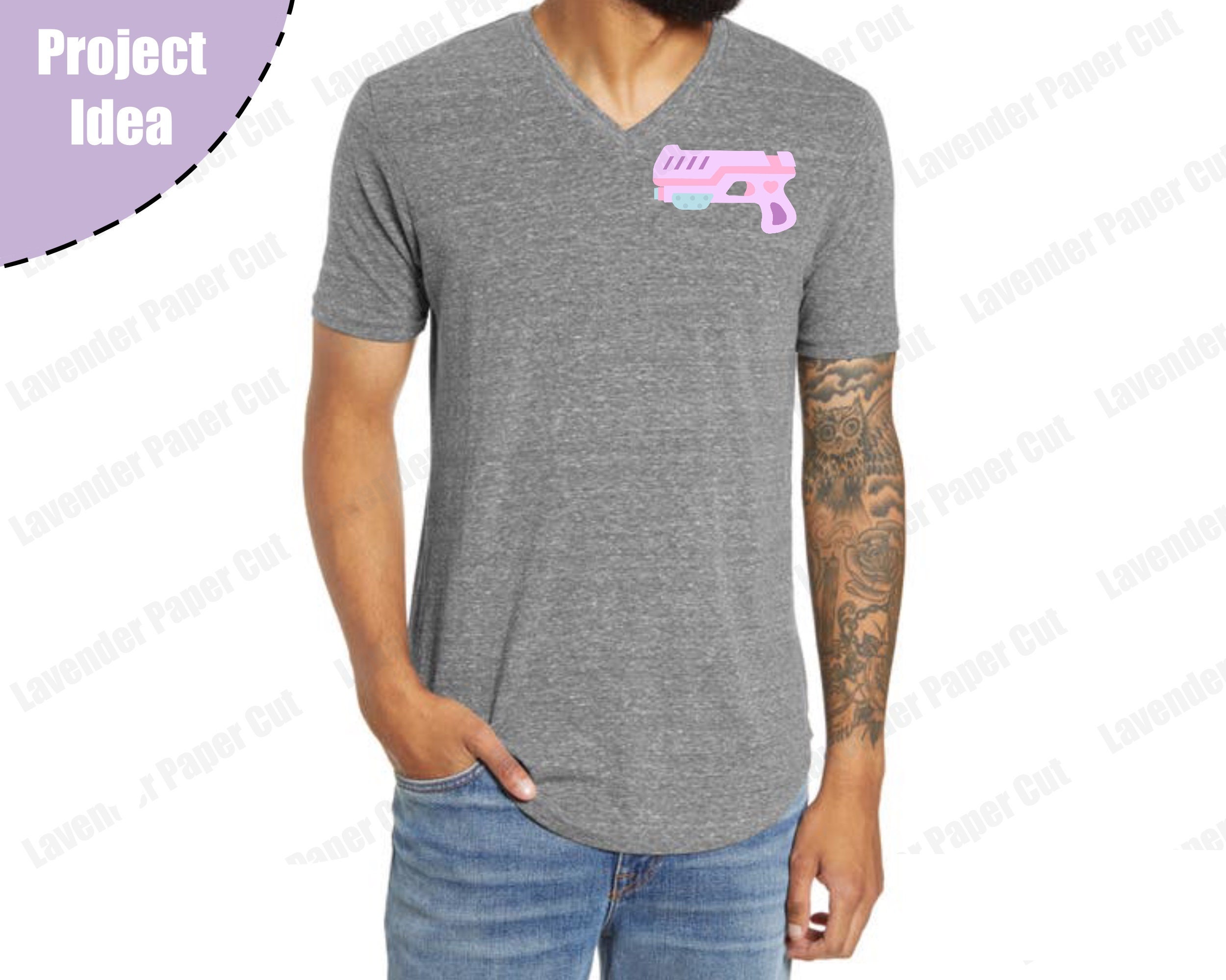 Girl Pink Nerf Gun SVG Cut File for Cricut and Silhouette, Great for ...