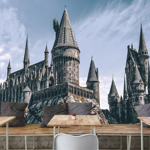 Wizard World Wallpaper Mural / Wizarding Alley Wallpaper / - Etsy