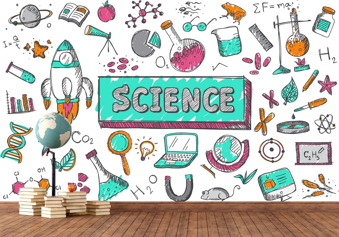 Science Age Wallpaper / Wetenschap Tijdperk Behang ...