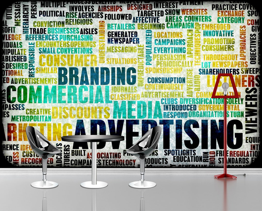 Advertising Photo Wallpaper / Reclame Fotobehang / Werbung Fototapete ...