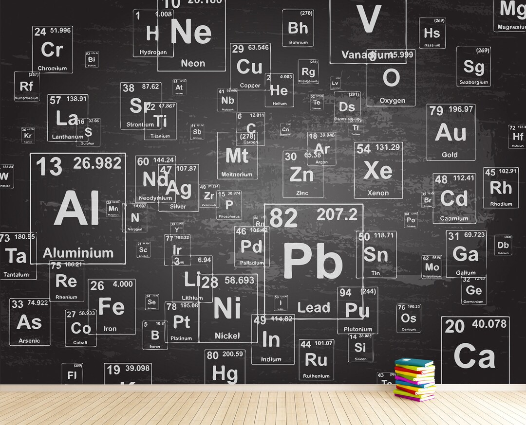 World of Elements Wall Mural / Wereld Van Elementen Fotobehang ...