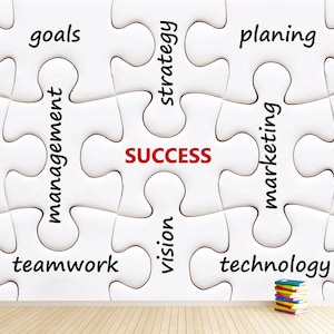 The Key to Success Wall Mural / De Sleutel Tot Succes Fotobehang / Der ...