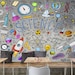 Science Lab Wallpaper Mural / Lab Area Wallpaper / Science Cafe Wall ...