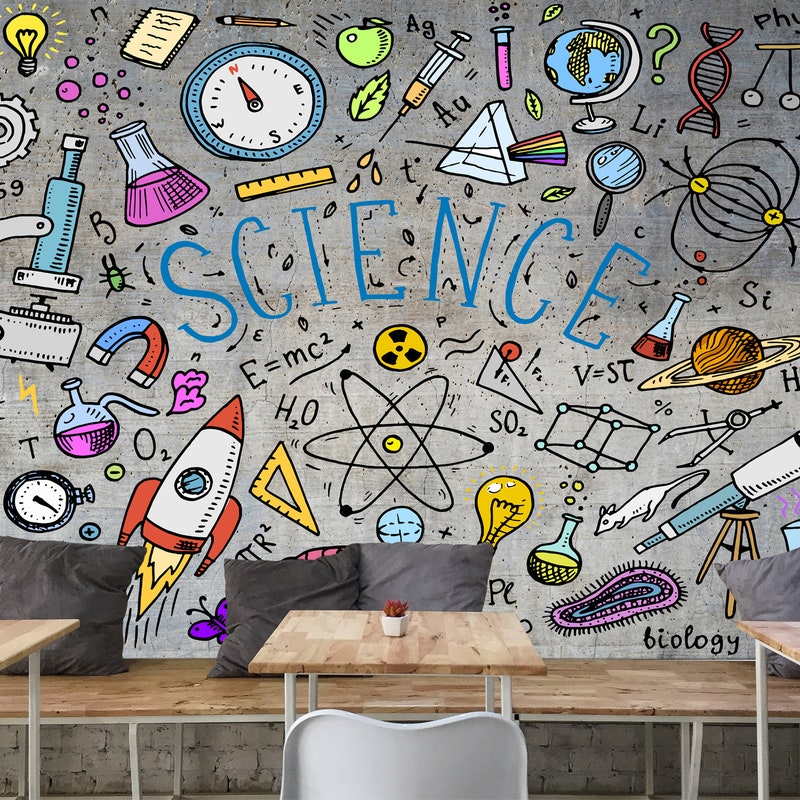 Science Wall Decals - Etsy