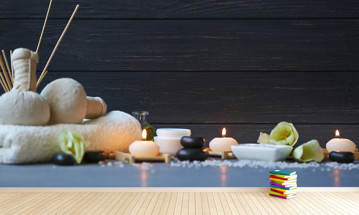 Spa Wallpaper / Spa Room Photo Wallpaper / Spa Room Fotobehang / Spa ...