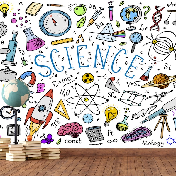 Science Wall Decals - Etsy