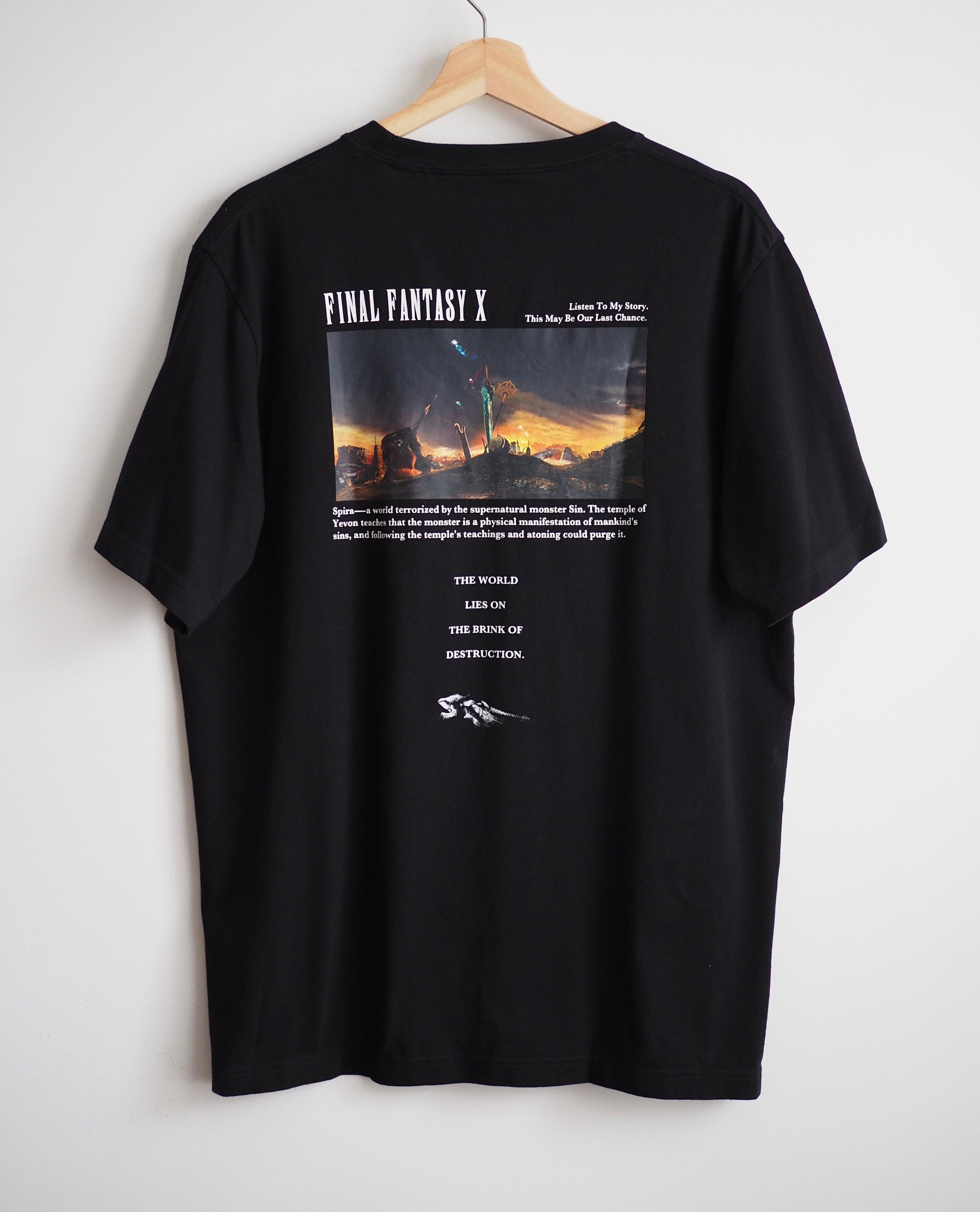 Final Fantasy X Game Uniqlo Original Graphic T Shirt - Etsy