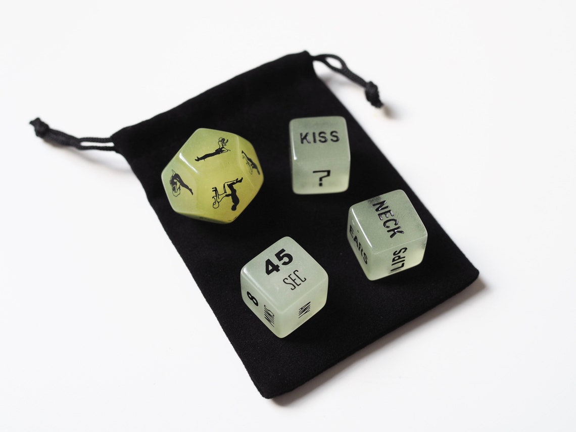 Role Playing Timer Dice Game Set Bachelorette, Party, Couples, Fun ...