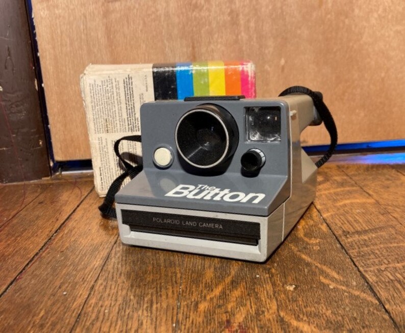 The Button 1980's Polaroid Land Camera Tested and Working - Etsy