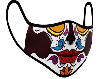 Catrina Face Mask | Etsy