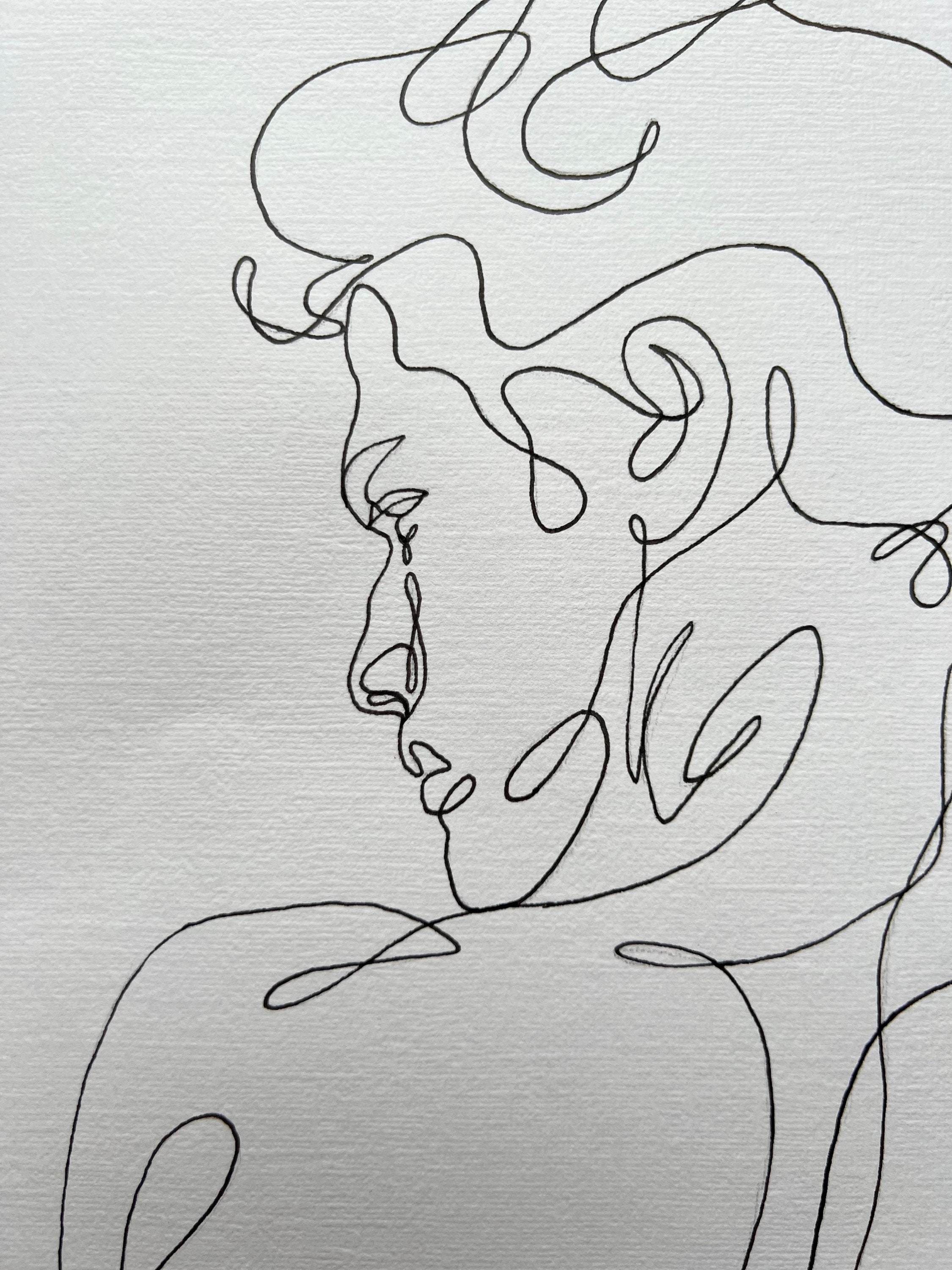 Male Figure Back Line Drawing | Male Body Line Art | Abstract ...